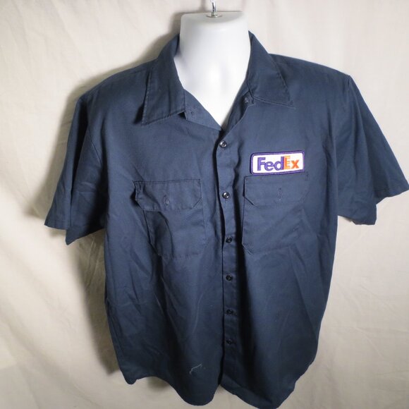 Big Ben | Shirts | Vintage Mens Fedex Big Ben Button Down Ss Work ...